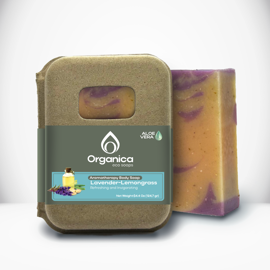 Lavender Lemongrass Soap - Organica Eco Soaps