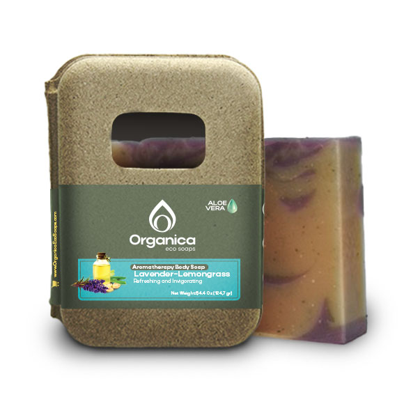 Lavender Lemongrass Soap | Organica Eco Soaps